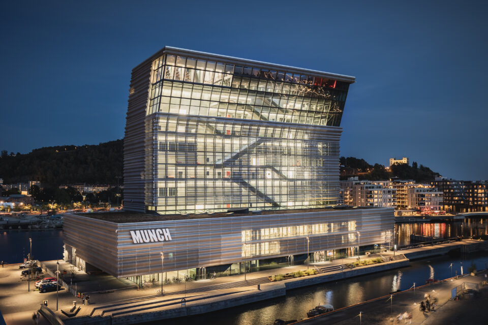 The new Munch Museum, Oslo, Norway - LED LUKS